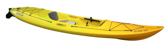 GLIDE 390 - Sit on top Kayaks - KAYAKS - Mission Kayaking